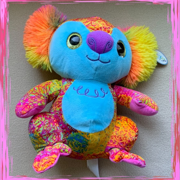 Fiesta | Toys | Fiesta Multicolor Vibrantly Colorful Koala Plush ...